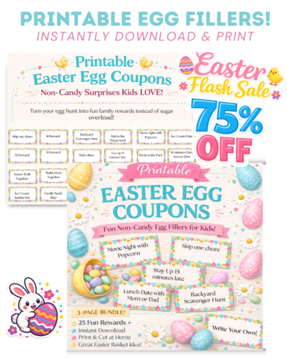 Printable Easter Egg Coupons for Kids – shop.mommalew.com